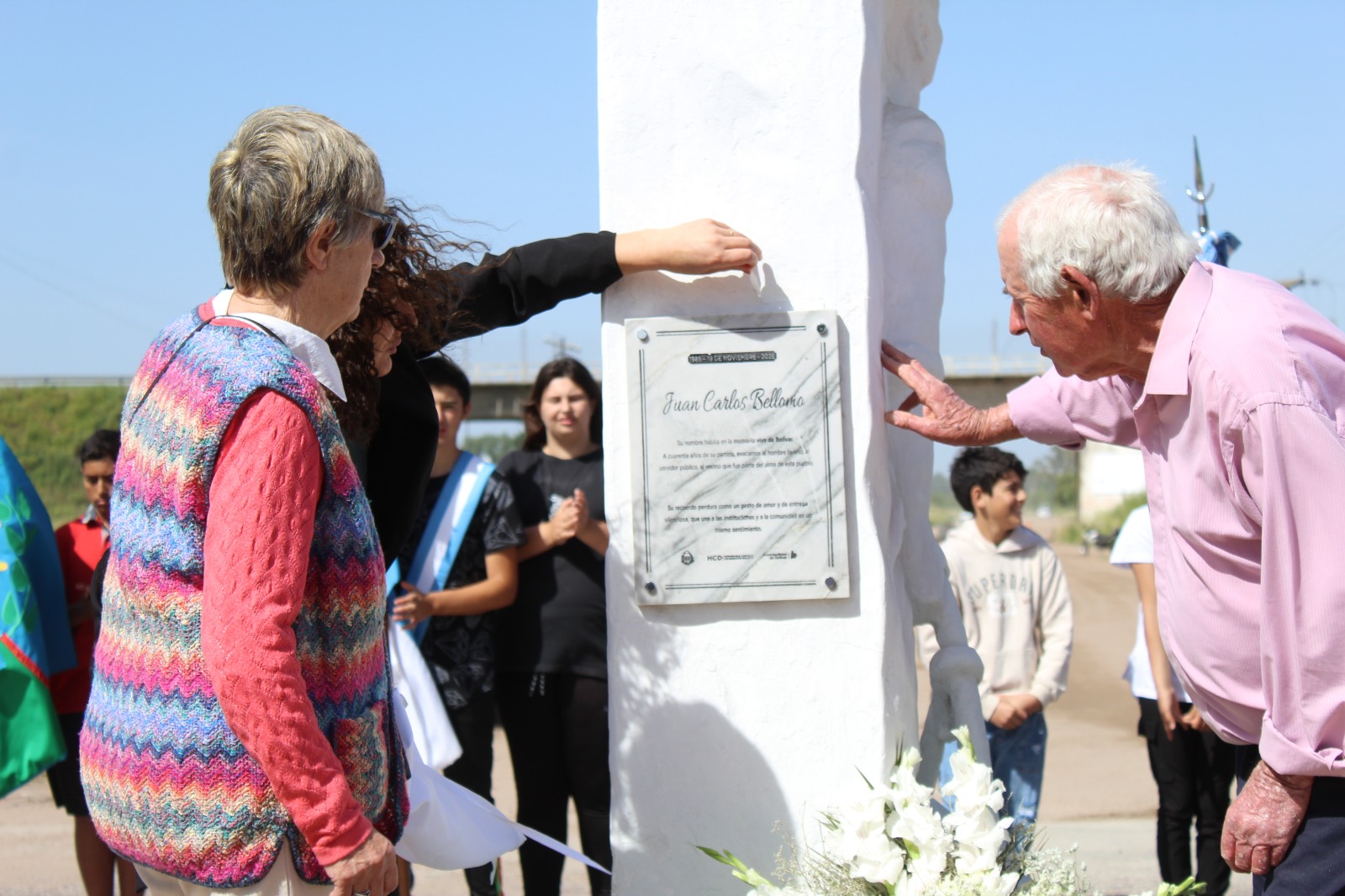 SE REALIZÓ ACTO EN HOMENAJE A JUAN CARLOS BELLOMO A 40 AÑOS DE SU ...